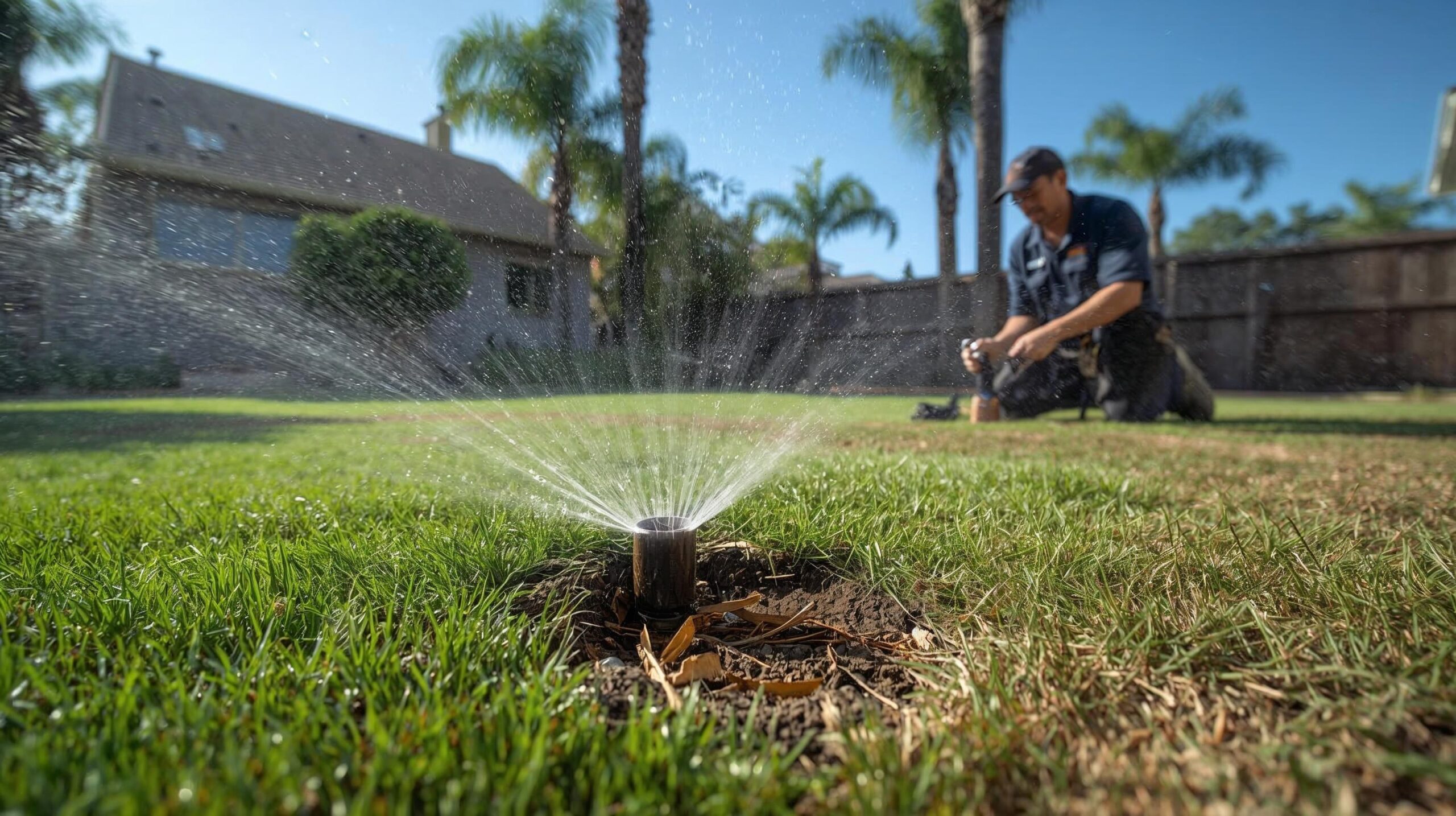 How to Detect and Fix Sprinkler Leaks in Los Angeles Yards - RototillerGuy